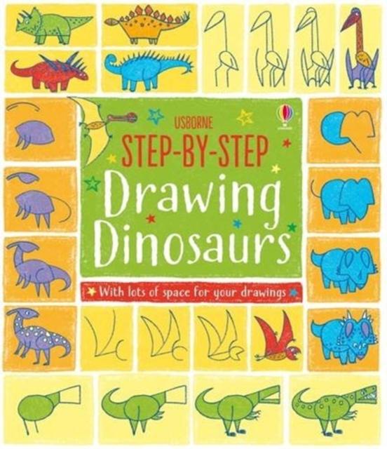 STEP-BY-STEP DRAWING DINOSAURS | Knowledge Tower